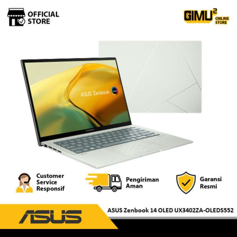 Jual Asus Zenbook 14 OLED UX3402ZA Intel EVO Ci5-1240P 16GB 512GB 14 ...