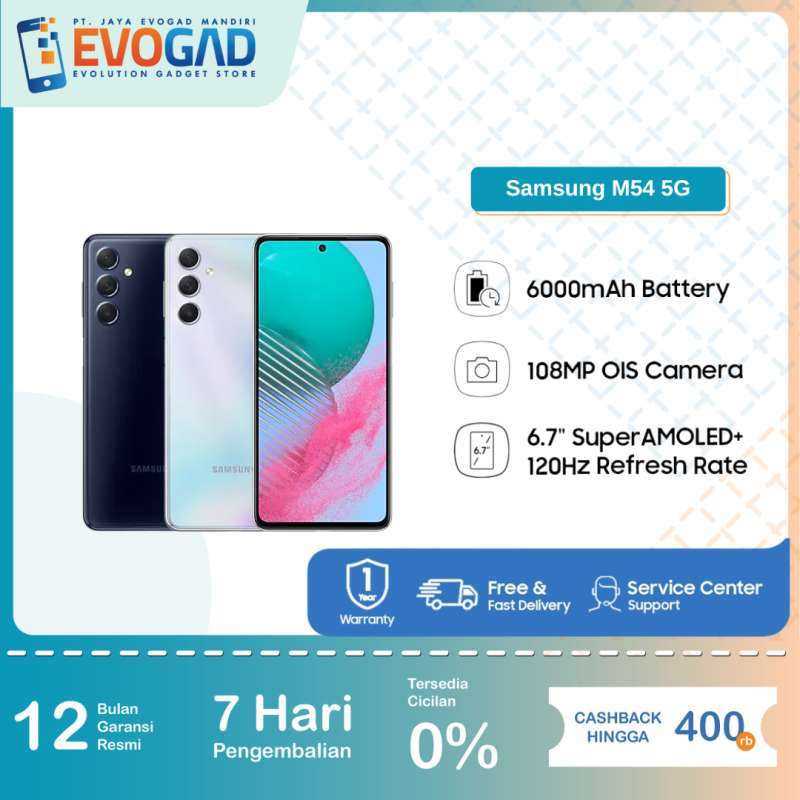 Samsung Galaxy M54 5G - Harga & Spesifikasi Terbaru Agustus 2024 | Blibli