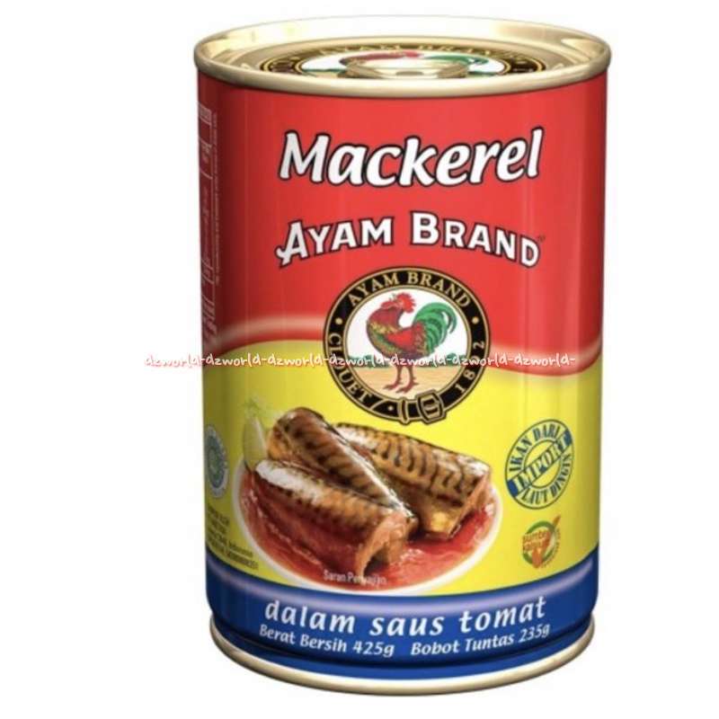 Jual Ayam Brand 425gr Sarden Dalam Saus Tomat Ikan Sarden Olahan Dengan ...