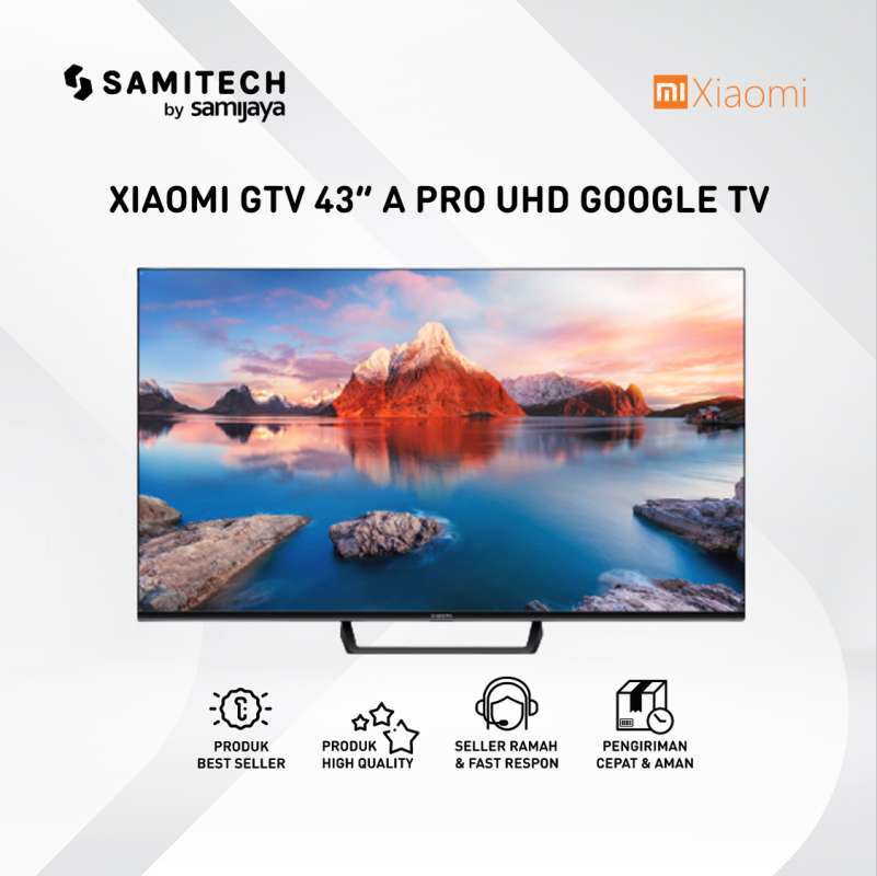 Promo Xiaomi Google Tv 43 A Pro Uhd 4k Garansi Resmi Diskon 8% Di ...