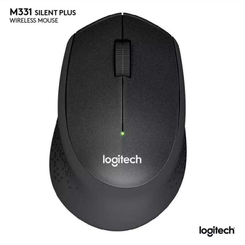 Promo New Mouse Wireless Logitech M331 Silent Plus M 331 Resmi Baru ...
