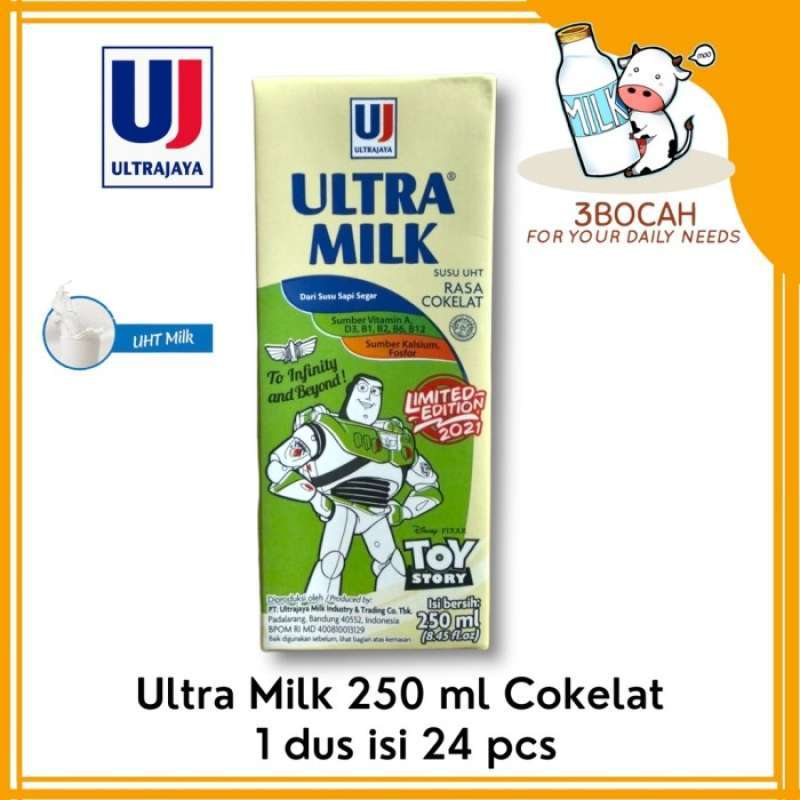 Jual Susu Ultra UHT Full Cream 250 ml 1 karton Ultra Jaya Milk di Seller Supermart Market ...