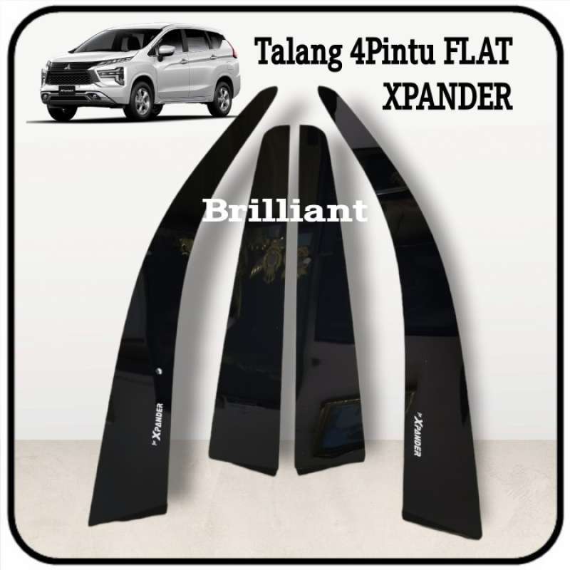 Jual Talang Air 4 Pintu Hitam Slim Flat - Xpander / Expander Terbaru Di ...