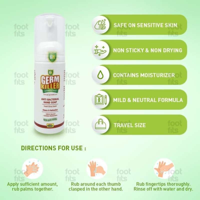 Promo Germ Killer Handwash | Sabun Cuci Tangan Anti Bakteri ...