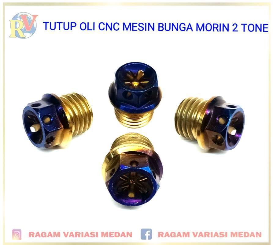 Jual Tutup Oli Bunga 2tone Thailux Thailand Baut 10 Universal Di Seller ...