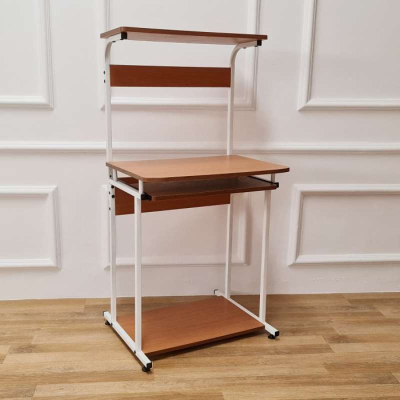 Jual Meja Komputer Besi Meja Laptop Desktop Multifungsi Printer Murah ...