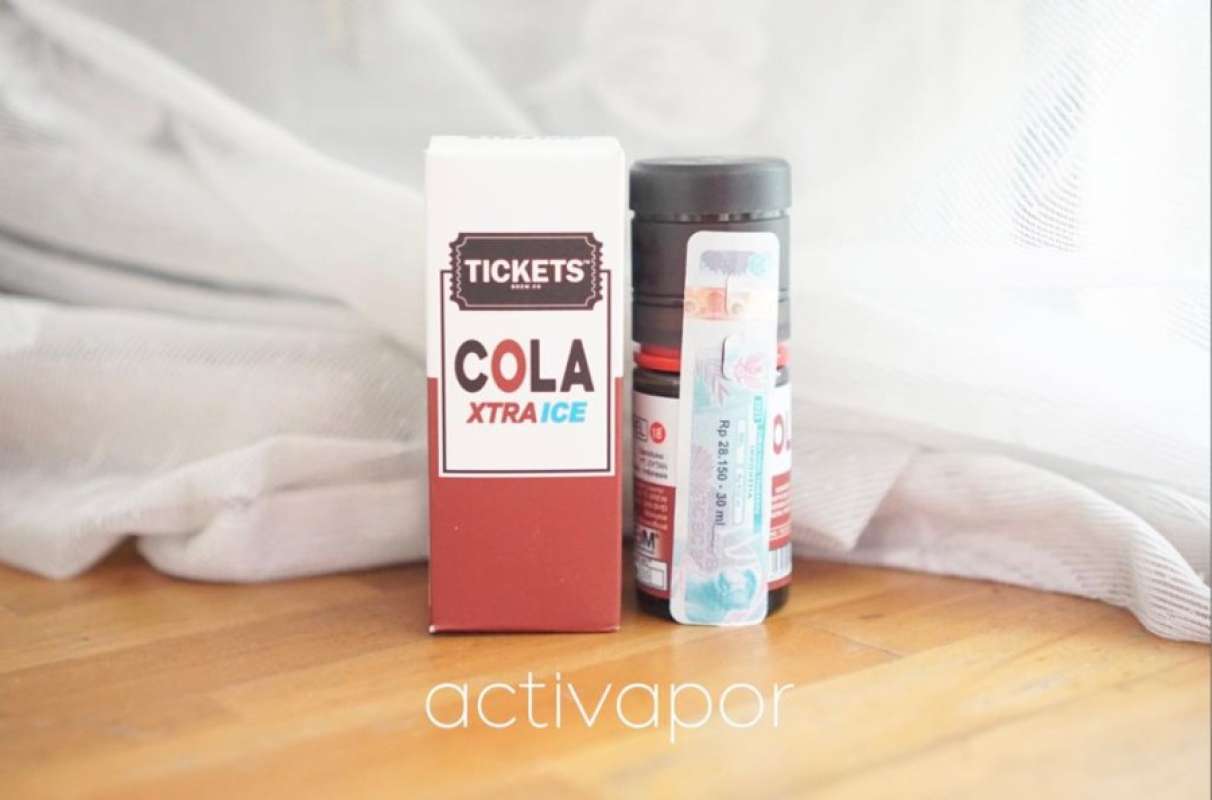 Jual Tickets EJM Salt Cola Xtra Ice 35mg 30ml Pods Pod di Seller ...