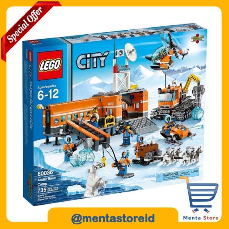 Promo LEGO City 60036 Arctic Base Camp Diskon 8% di Seller Menta Toys ...