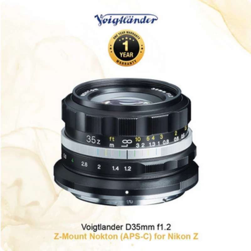 Jual INSTAXSHOP Voigtlander Lens D35mm f1.2 Z-Mount Nokton (APS-C) for Nikon Z di Seller ...