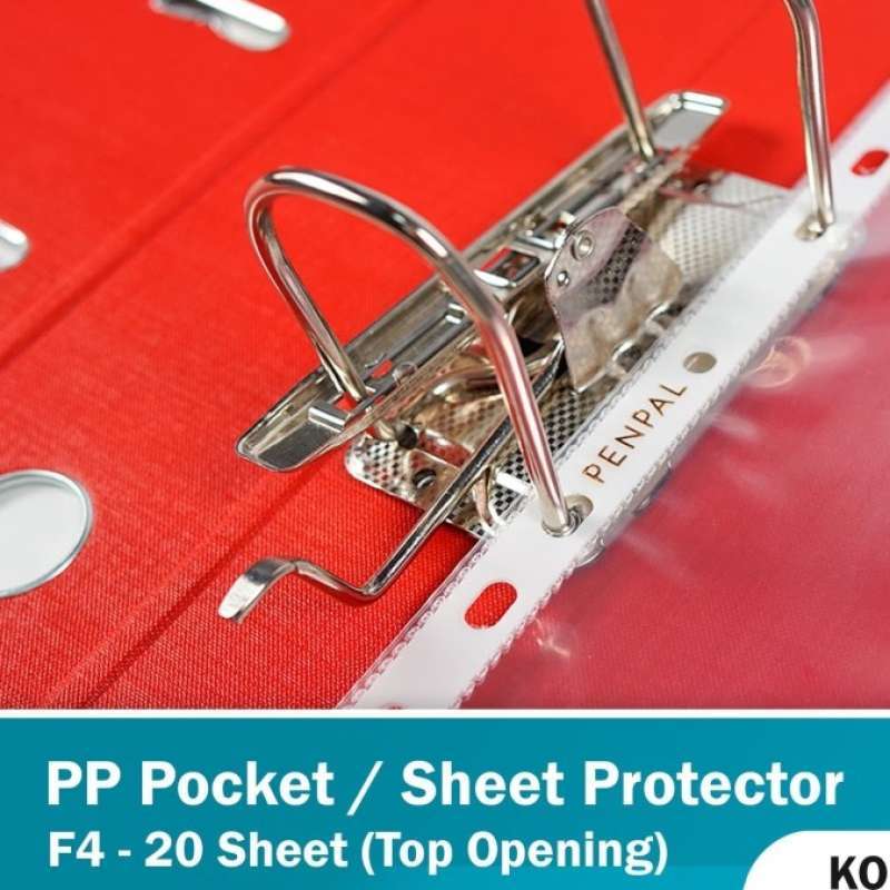 Jual [10 Pcs] Sheet Protector Pp Pocket Plastik Binder A4/f4 Di Seller ...