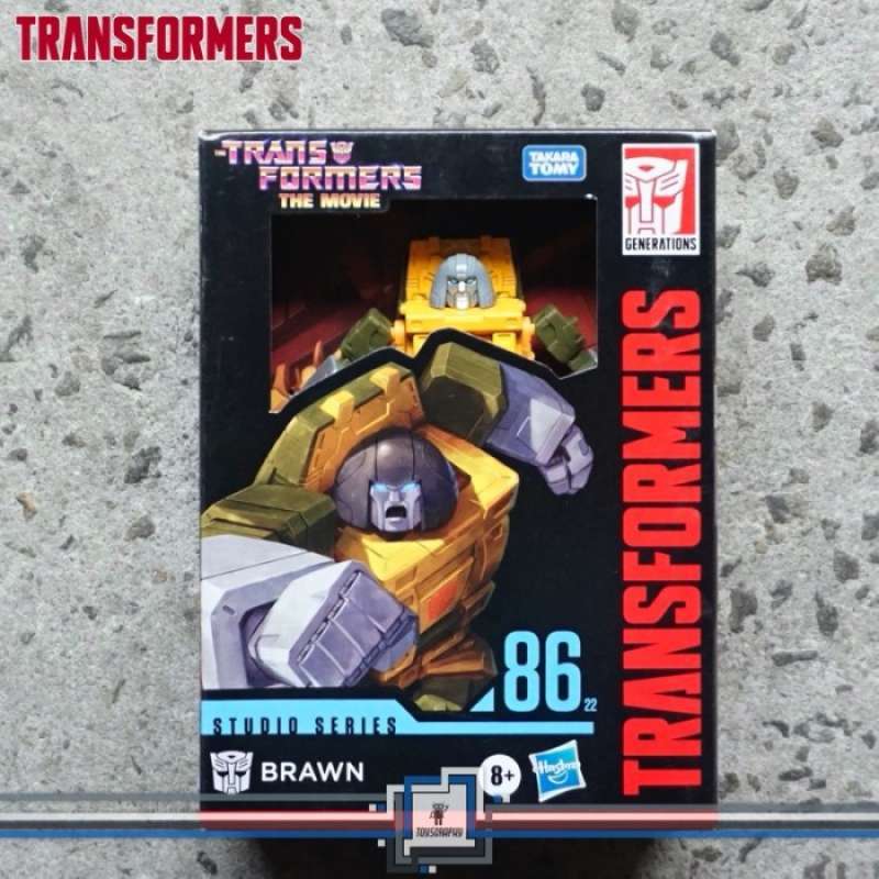 Jual Transformers Studio Series 86 G1 Brawn Deluxe Class Ss86-22 Di ...
