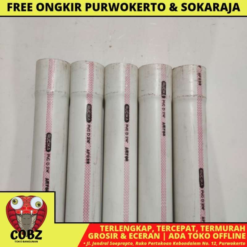 Jual Pipa Paralon 2 1 2 Per Batang Original Murah - Harga Diskon April ...