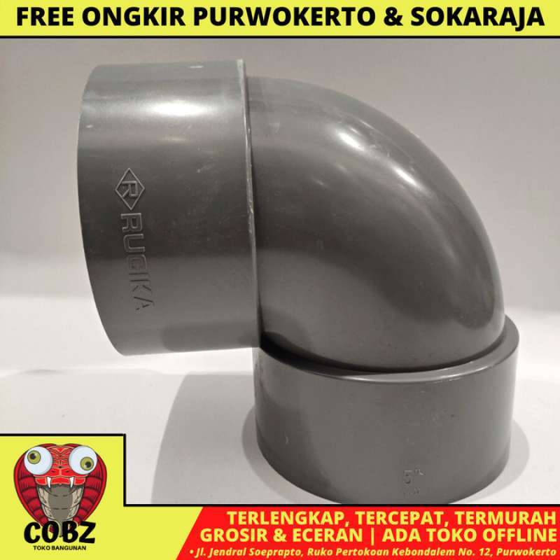 Jual 5 Inch / Rucika D Knee Keni Sambungan Pipa L Elbow Di Seller Cobz ...