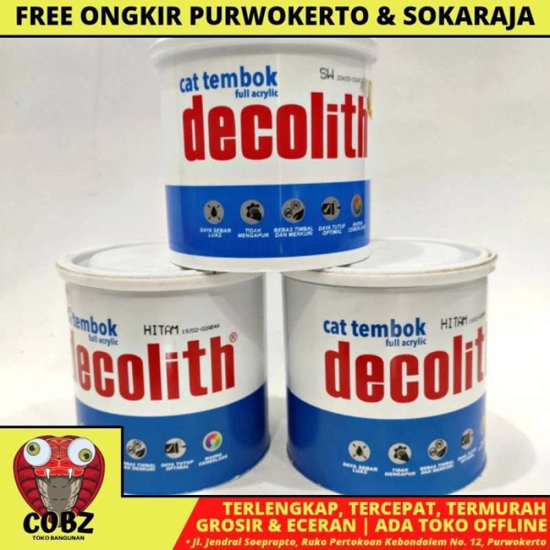Jual Decolith Warna Agung Cat Tembok 1 Kg Di Seller Cobz Indonesia ...