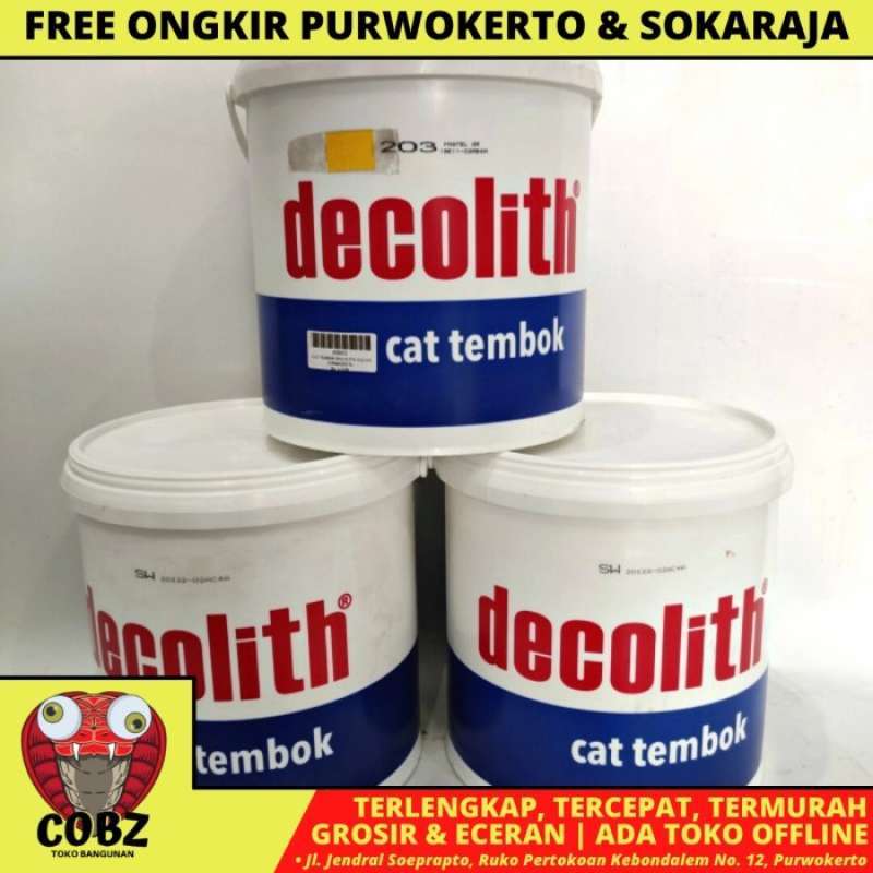 Jual Warna Cat Tembok Decolith Original Murah - Harga Diskon Maret 2024 ...