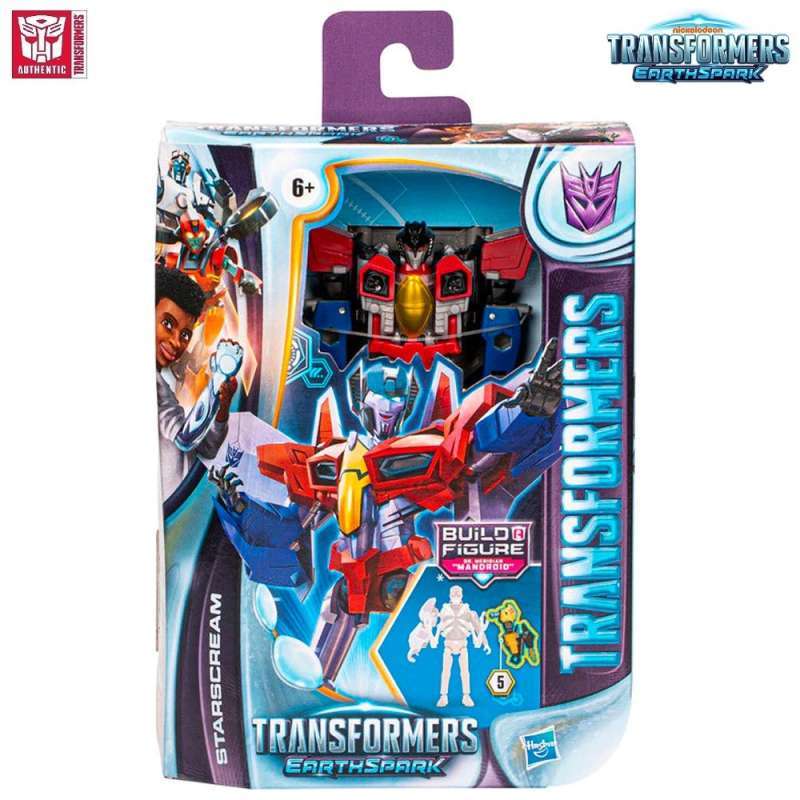 Jual Transformers Earthspark Deluxe Starscream Figure Baf Mandroid Di ...