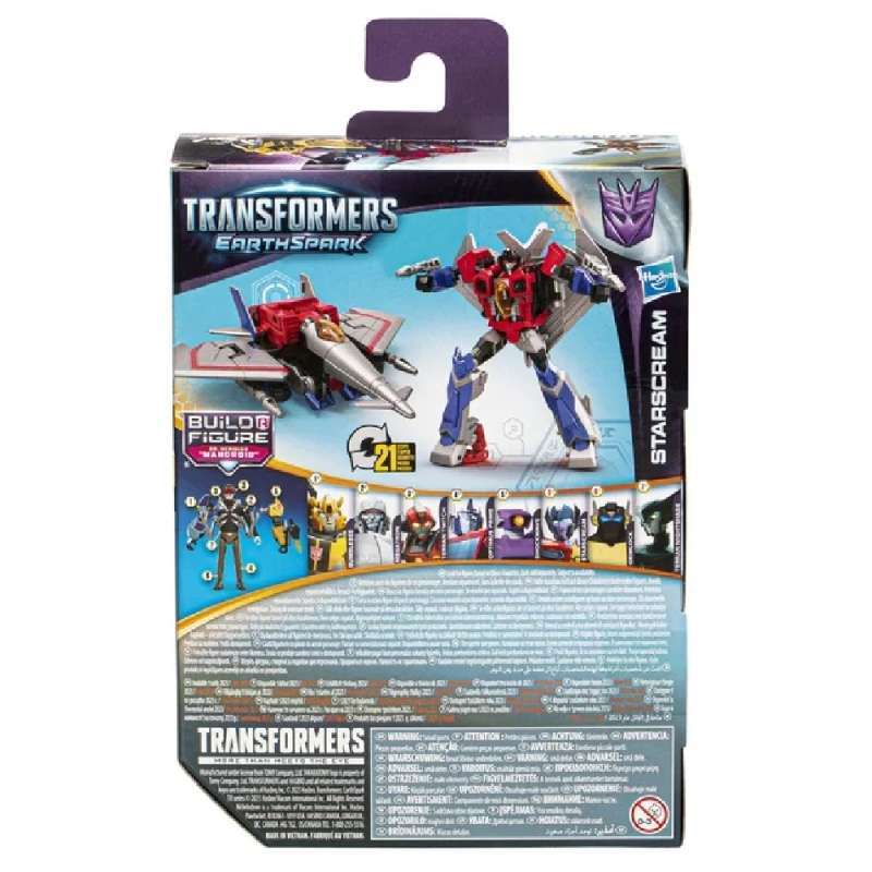 Jual Transformers Earthspark Deluxe Starscream Figure Baf Mandroid Di ...