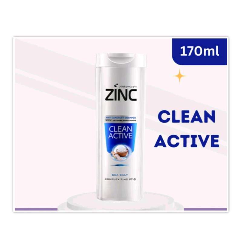 Jual Zinc Clean Active 170 ml Shampoo di Seller 3150 - Sei Putih Timur ...