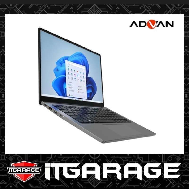 Jual Advan Workplus|R7-6800H/16G/512G/14 FHD/Win11/Silver di Seller IT ...