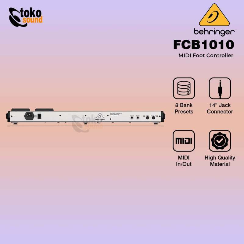 Jual Behringer Fcb1010 - Midi Foot Controller Di Seller Tokosound ...