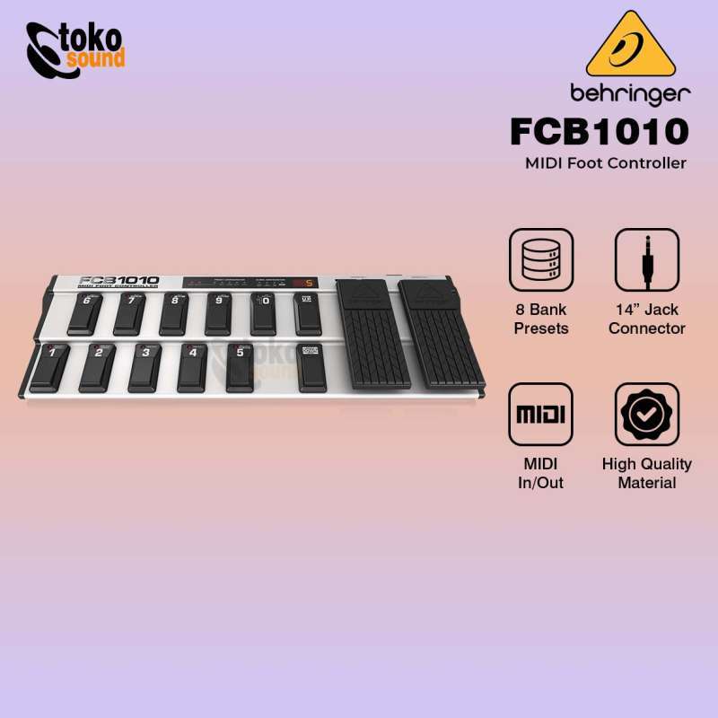 Jual Behringer Fcb1010 - Midi Foot Controller Di Seller Tokosound ...