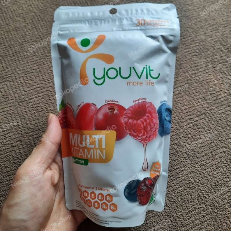 Promo Youvit Multivitamin Dewasa Pouch Isi 30pcs Diskon 33% Di Seller ...