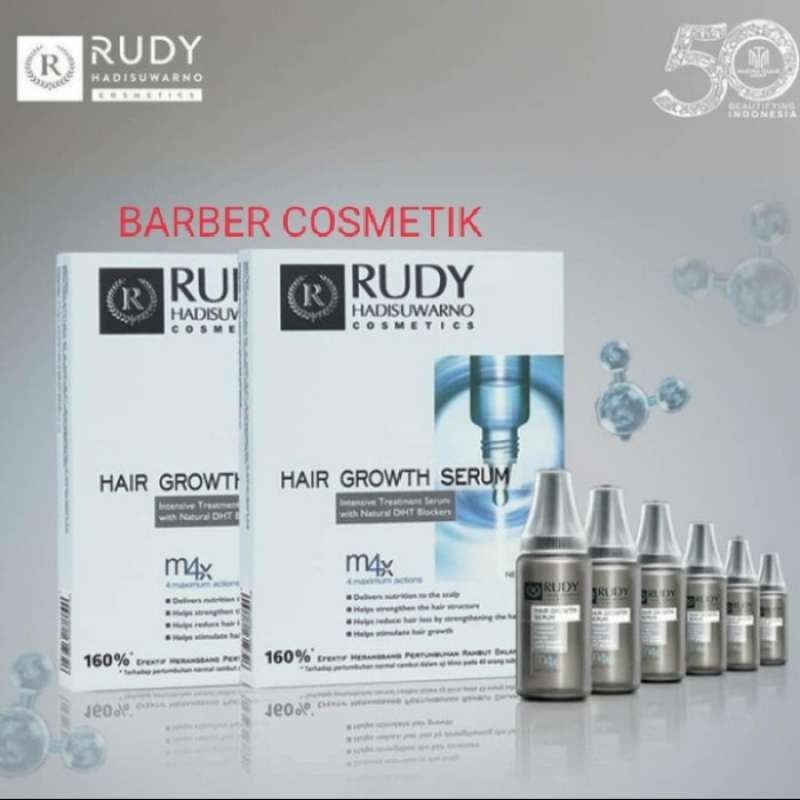 Jual Rudy Hadisuwarno Hair Growth Serum Untuk Rambut Rontok Di Seller ...