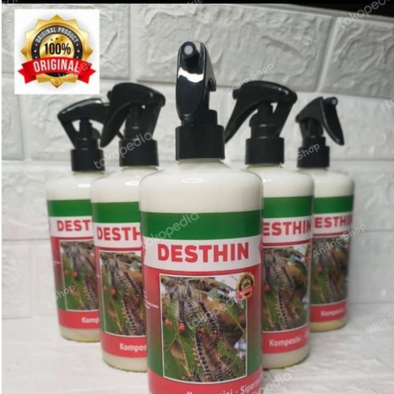 Jual Pembasmi Hama Tanaman DESTHIN Obat Kutu putih,Ulat Hama Daun 500 ...