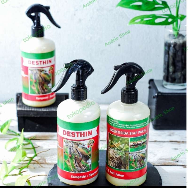 Jual Pembasmi Hama Tanaman DESTHIN Obat Kutu putih,Ulat Hama Daun 500 ...
