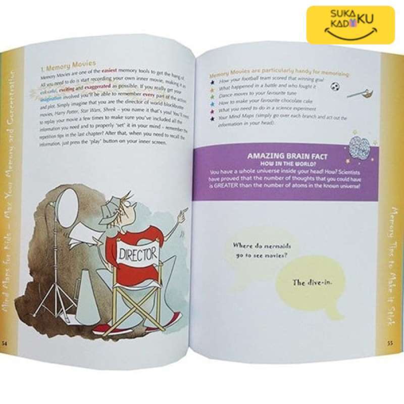 Jual Mind Maps Book Set Tony Buzan For Kids Buku Edukasi Untuk Anak ...