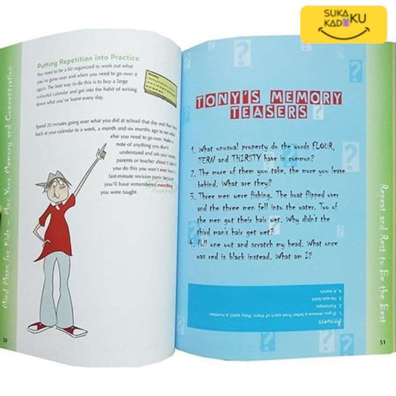 Jual Mind Maps Book Set Tony Buzan For Kids Buku Edukasi Untuk Anak ...
