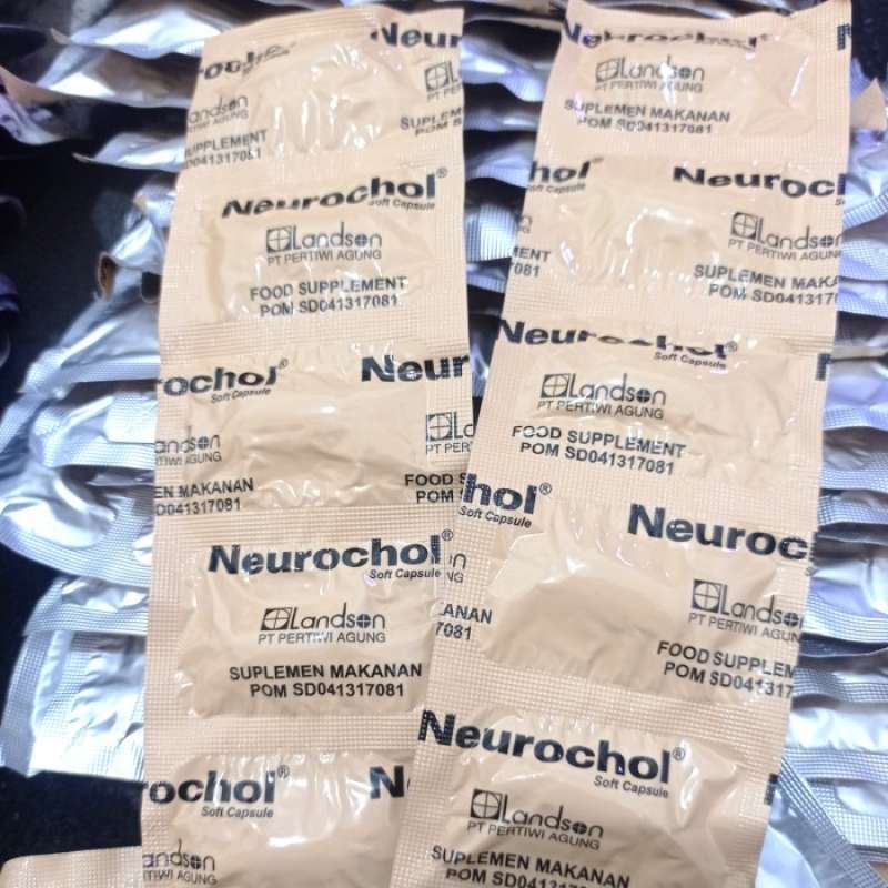 Promo Neurochol Strip Isi 5 Kapsul/multivitamin Diskon 33% Di Seller ...