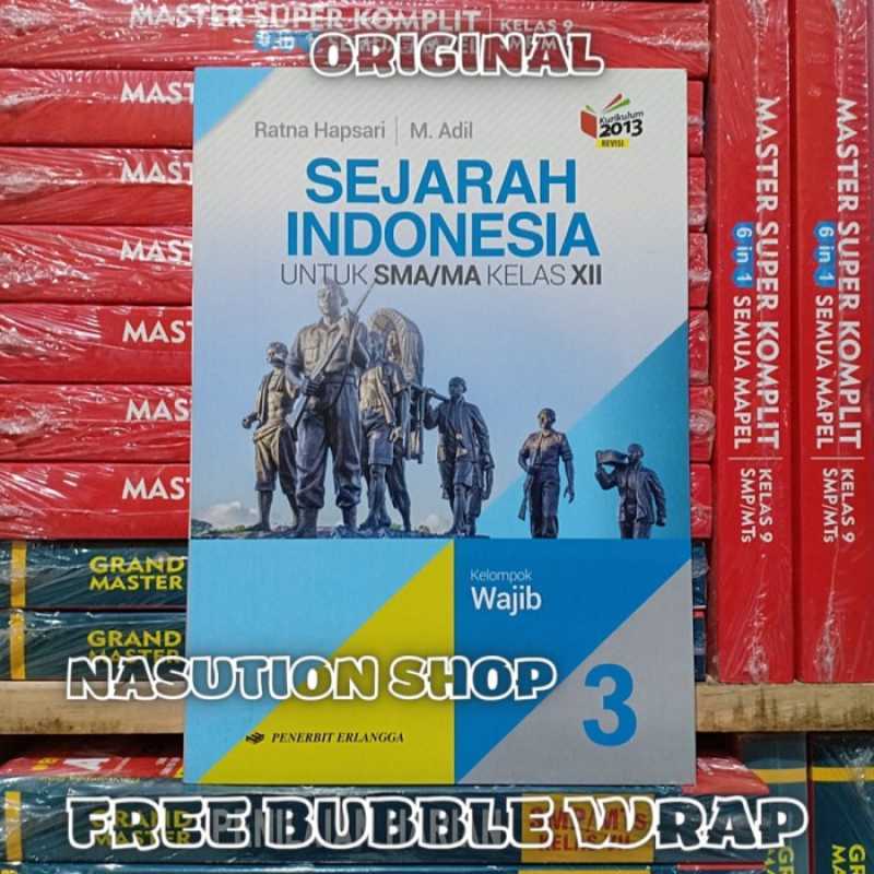 Jual Sejarah Indonesia Wajib Kelas 3 Sma Erlangga Di Seller Pilihan Shop - Harapan Jaya, Kota ...