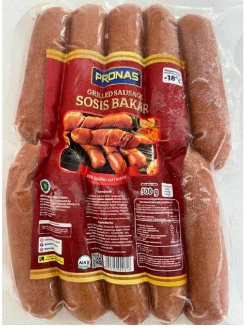 Jual Pronas Sosis Bakar Sapi Isi 10 500gr di Seller Toko Daging Dharma ...