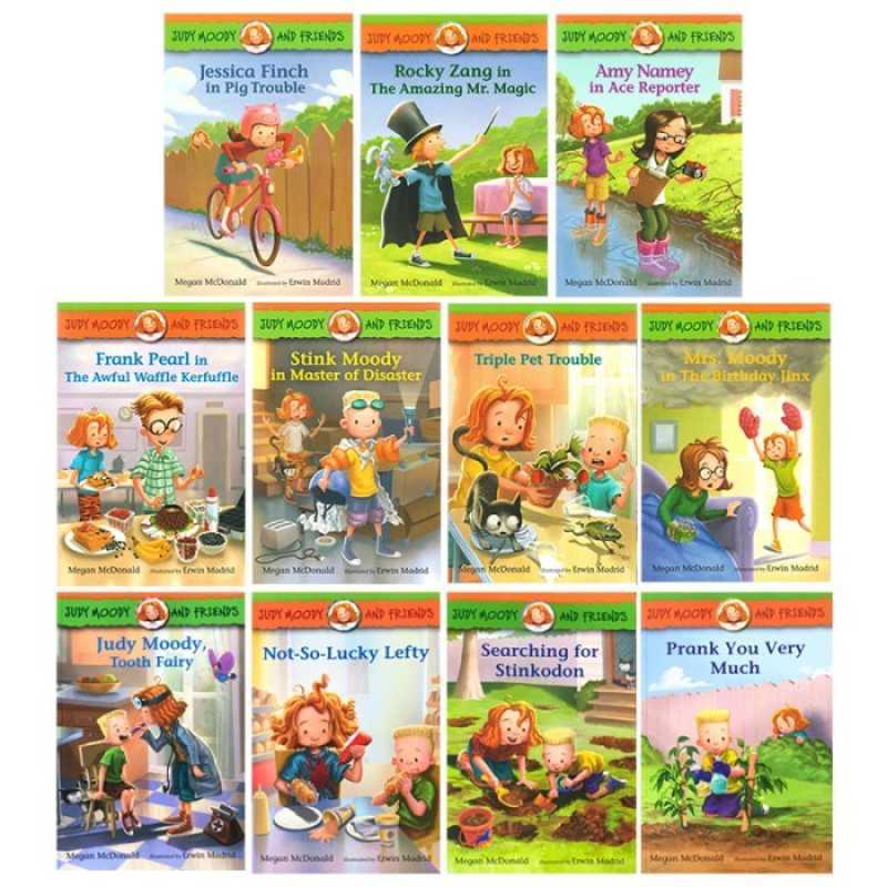 Promo Judy Moody And Friends Book Series (12books) Diskon 23% Di Seller ...
