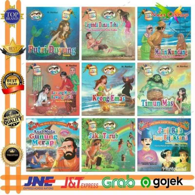 Promo Buku / Komik Seri Cerita Rakyat Nusantara Bilingual Indonesia ...