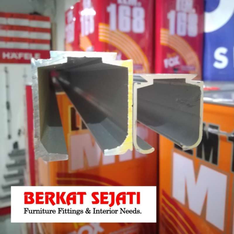 Jual (100 Kg) Roda + Rel Pintu Rumah Sliding Geser Penyekat Partisi ...
