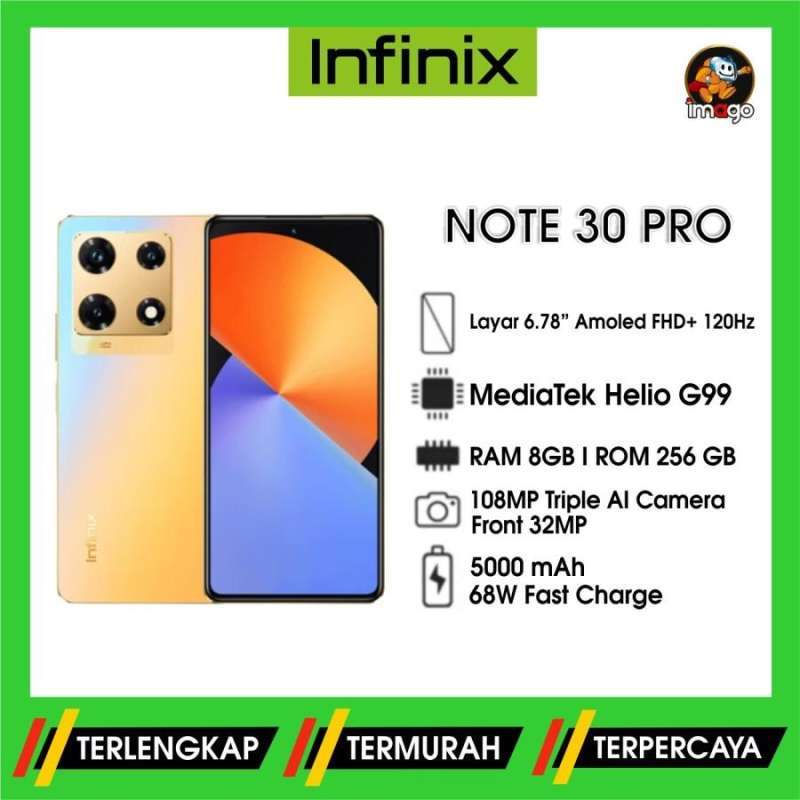 Jual Infinix Note 30 Pro Di Seller Imago Cell - Kartoharjo, Kota Madiun ...