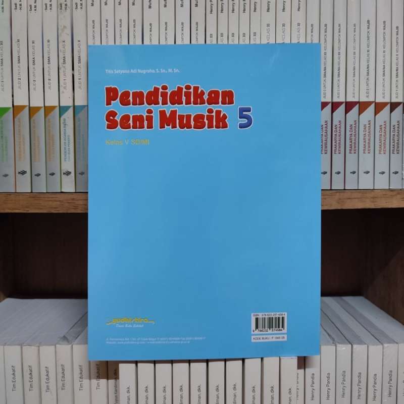 Jual Buku Pendidikan Seni Musik Kelas 5 SD Kurikulum Merdeka Yudhistira di Seller Toko Buku RYU ...