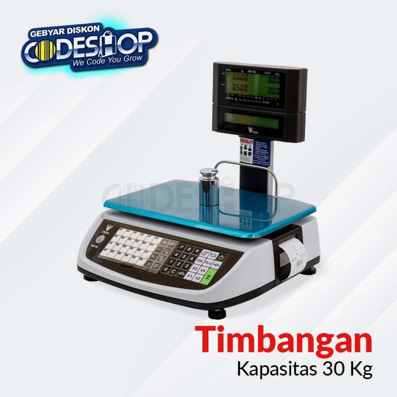 Jual Digi Rm60 Timbangan Digital Pole Display Digital Scale Minimarket Kapasitas 30 Kg Di Seller ...
