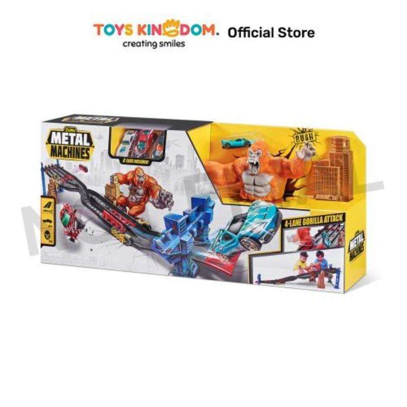 Promo Zuru Metal Machine 4 Lane Gorilla Attack Diskon 20% di Seller ...