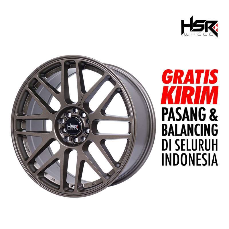 Jual Velg Mobil RAI-S1 HSR R18X8 H10X100-114,3 ET45 SMBRZ di Seller HSR ...