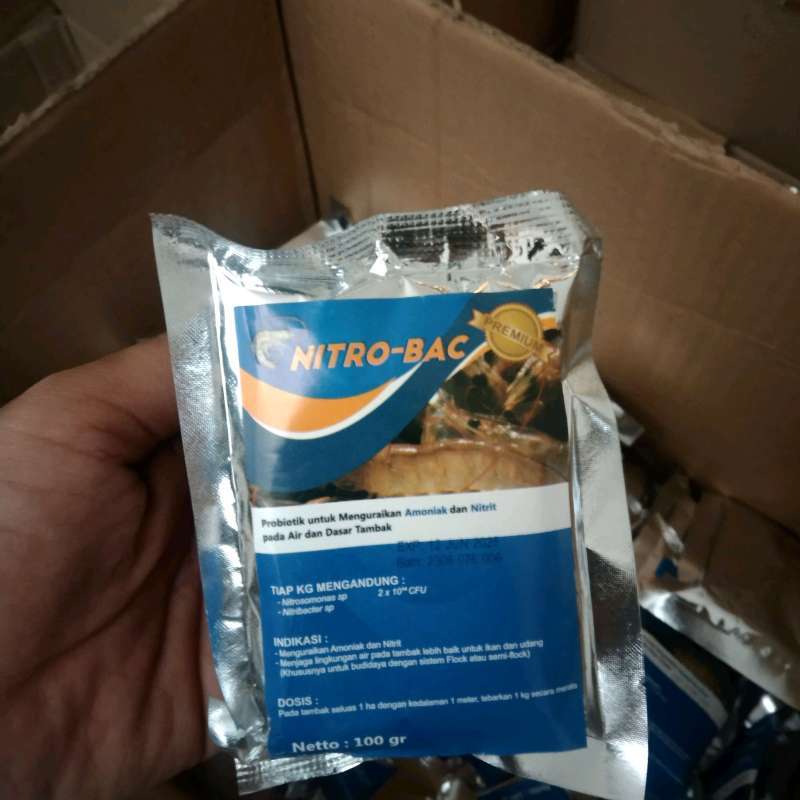 Jual Probiotik Nitrobacter Nitrobac Premium 100 Gram Di Seller ...