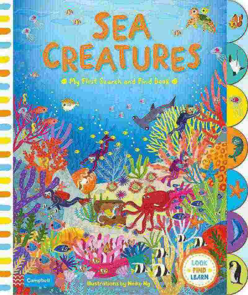 Jual Star Books Cgi-my First Search And Find: Sea Creatures Di Seller ...