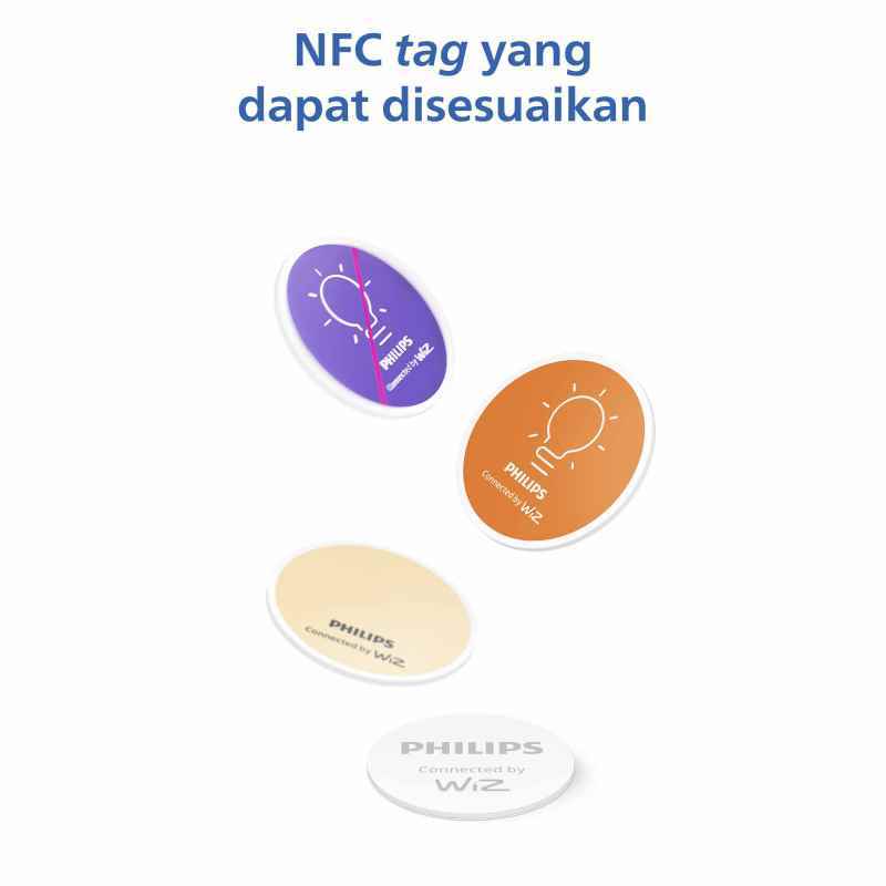 Promo Philips Nfc Tag For Wiz Smart Device Isi 4 Pcs Diskon 19% Di ...