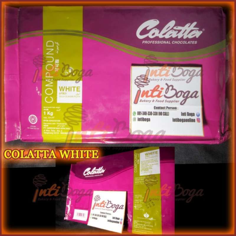 Promo Colatta White Compound 1kg Diskon 23% Di Seller Hikari Storee ...