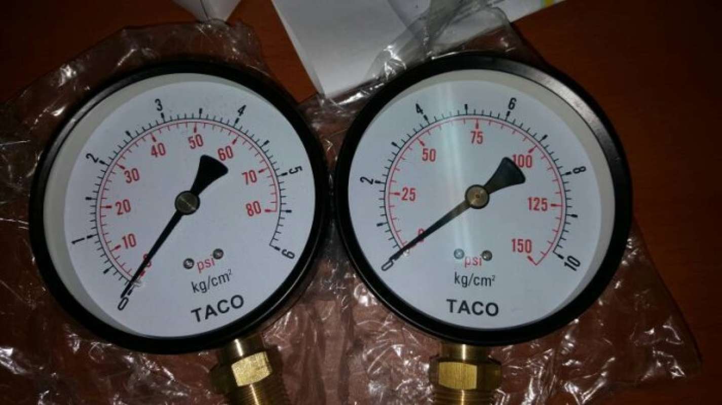 Promo Pressure Gauge / Manometer 4 Inchi Diskon 23% Di Seller Cv ...