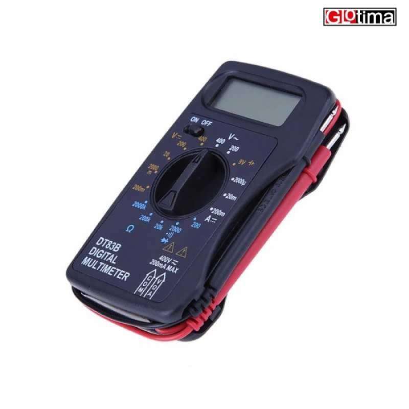Promo Mini Pocket Multimeter Multitester Lcd Avometer Digital Ac Dc ...