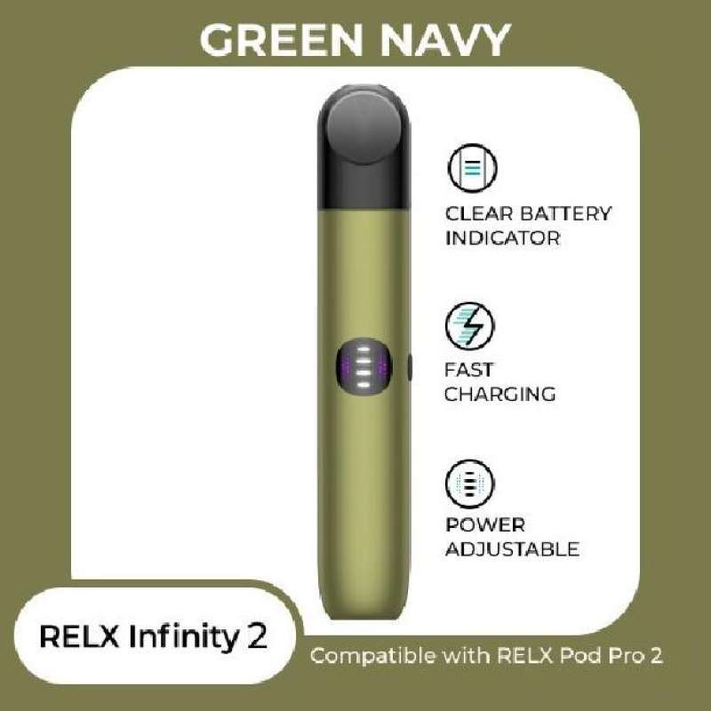 Jual Relx Infinity 2 Device - Green Navy Di Seller Relx Gd Official ...