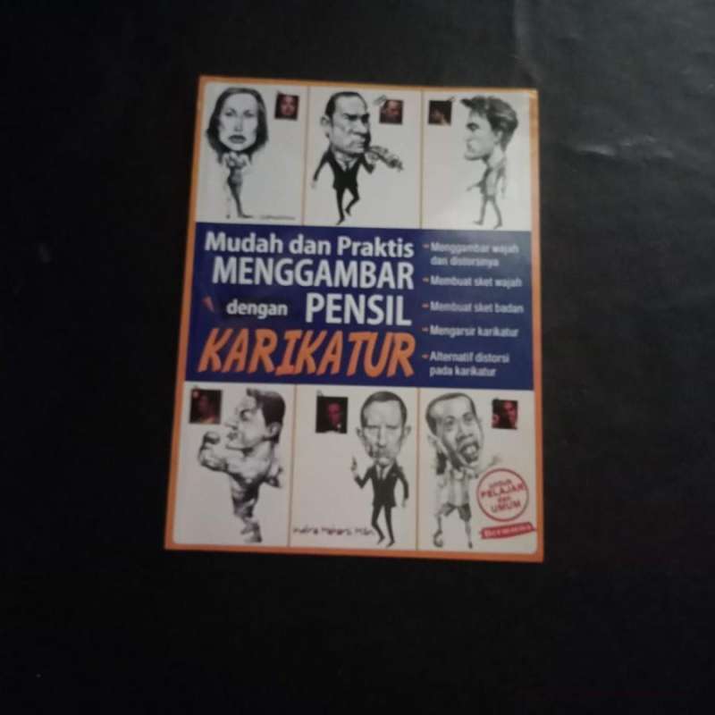 Jual Mudah Dan Praktis Menggambar Dengan Pensil Karikatur Di Seller ...